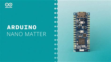 introducing arduino nano matter unify your smart devices youtube