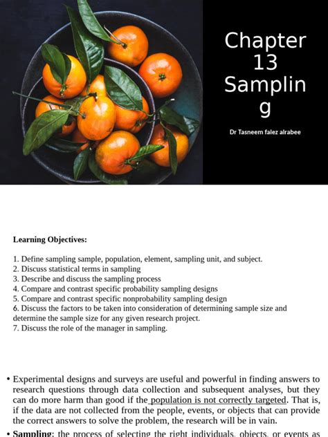 Sampling Pdf Sampling Statistics Stratified Sampling