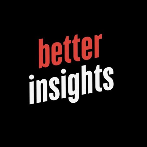 Better Insights Youtube