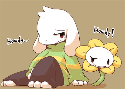 Flowey Flowey The Flower Asriel Asriel Dreemurr Undertale