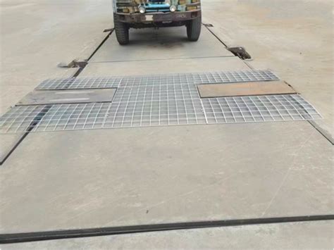 Highway Dynamic Axle Load Scale Precision Weighing System Bincen