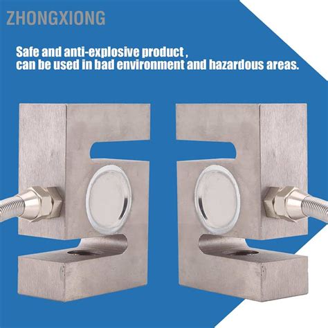 S Type High Precision Load Cell Scale Sensor Weighting With Cable Shopee Thailand