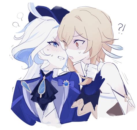 Lumine And Furina Genshin Impact Drawn By Yym Danbooru
