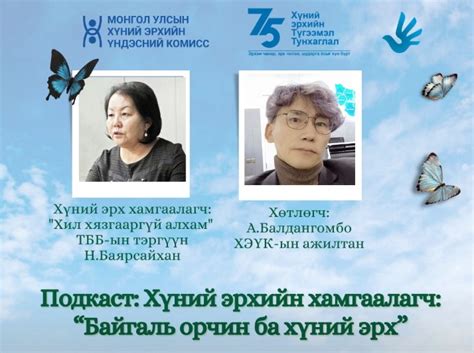 “Байгаль орчин ба хүний эрх” Хүний эрх хамгаалагч