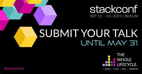 Stackconf 2023 Become A Speaker