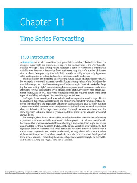 time series forecasting pdf all rights reserved copyright