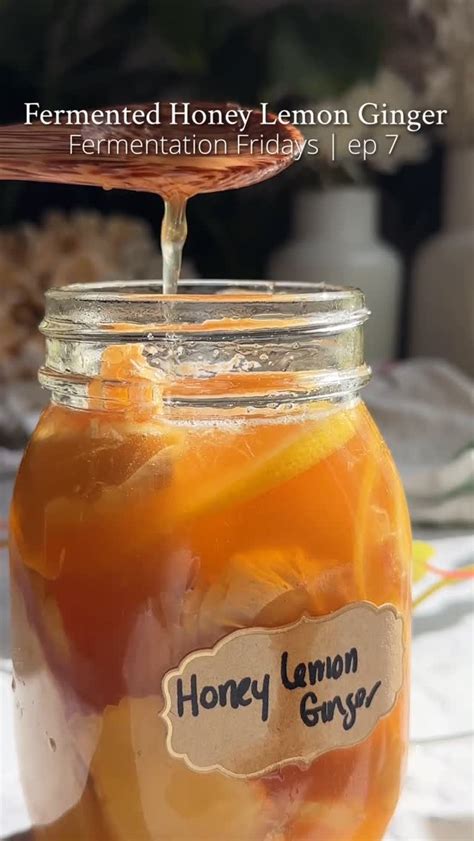 Ginger Lemon Honey Drink Recipe