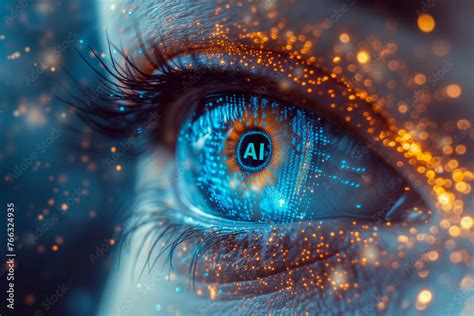 Artificial Intelligence Technology Of Retinal Identification Of An Individual Ai Sign On Pupil