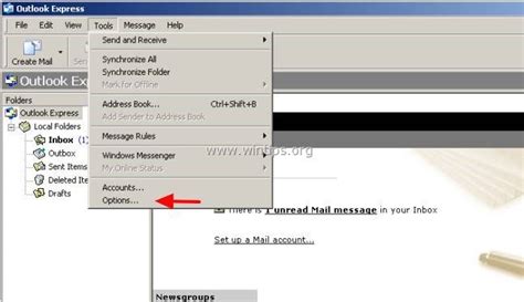 Fix Outlook Express GB Limit Problem Cannot Send Or Receive Email WinTips Org