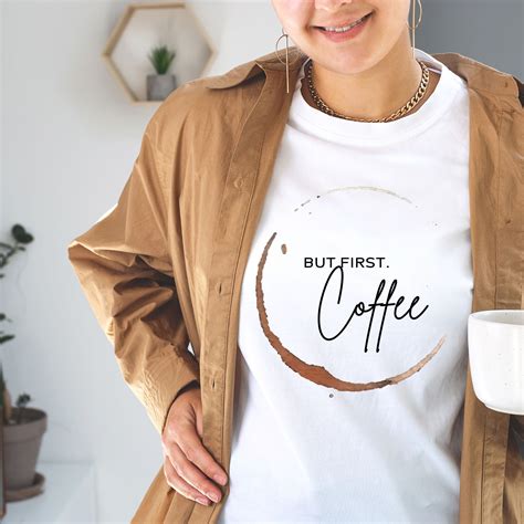 But First Coffee Png Svg Coffee Tshirt Sublimation File Coffee Stain