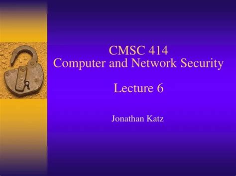 ppt cmsc 414 computer and network security lecture 6 powerpoint presentation id 9305175