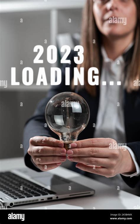 Conceptual Caption 2023 Loading Word For A Year Composed Of A Series Of Events That Are