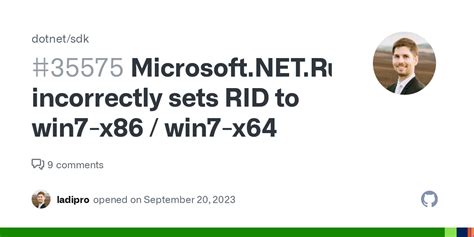 Microsoftnetruntimeidentifierinferencetargets Incorrectly Sets Rid