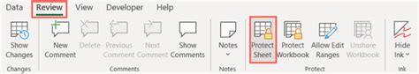 how to lock column width and row height in microsoft excel