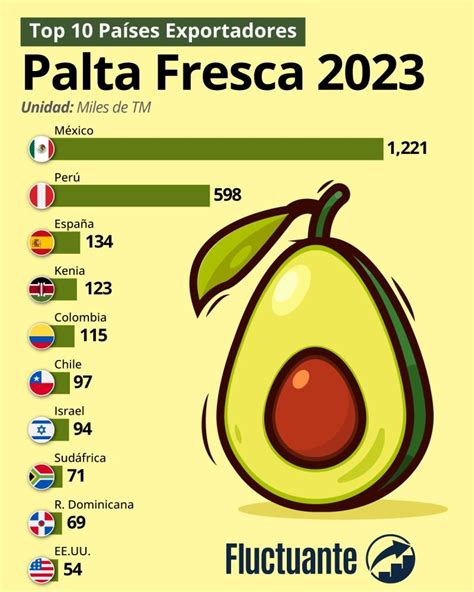 Exportadores Mundiales De Palta En El 2023 Fluctuante