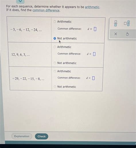 Solved For Each Sequence Determine Whether It Appears To Be