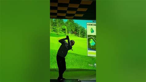 멋지고 시원한 회면 40미터 핀발 하이페이드샷을 바라지만 ㅋ떵지리는샷 위깁니다ㅠㅠ😭골프존 골프 스크린골프골프레슨 필드골프 필드레슨 골프장 퍼터 Youtube