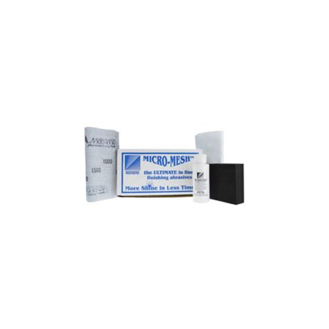 Micro Mesh Ma 1 Acrylic Restoral Kit Gc Abrasives