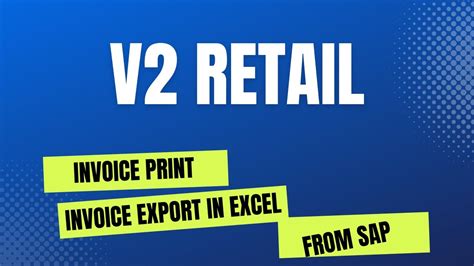 How To Download V2 Invoice In Excel V2 Invoice Export In Excel How