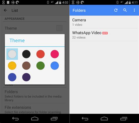 Mx Player For Android Updated With Material Design New Themes And More