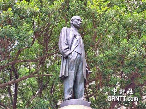 香港中評網中評鏡頭台北中山堂孫文銅像 具特殊價值