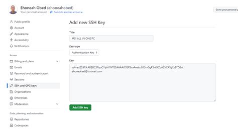 How To Connect My Windows Machine To Github Using Ssh Learninbits