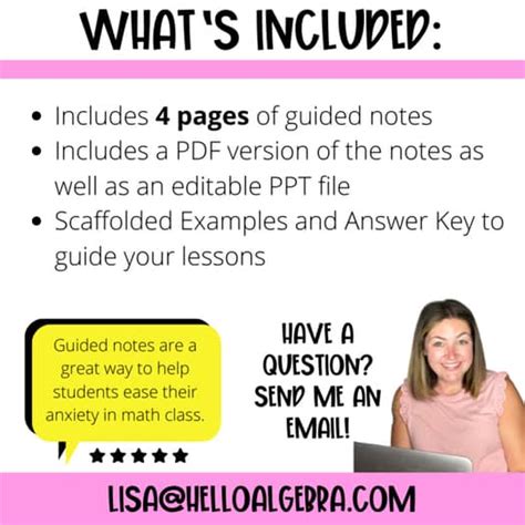 Solving Exponential Functions Editable Guided Notes By Hello Algebra