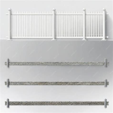 Boundary Vector Set White Background Isolated A High Qual Premium Ai