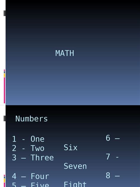 Elementary Esl Math Pdf