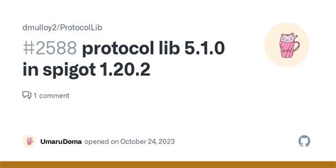 Protocol Lib 5 1 0 In Spigot 1 20 2 Issue 2588 Dmulloy2