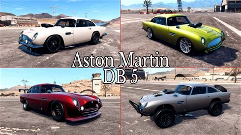 NFS Payback Aston Martin DB En TODAS Las Super Versiones ALL SUPER BUILDS YouTube