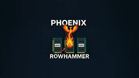 New Phoenix Attack Bypasses Rowhammer Defenses In Ddr5 Memory