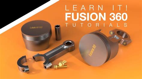 Autodesk Fusion 360 V8 Engine Series Piston Assembly Tutorial For Beginners Intermediate