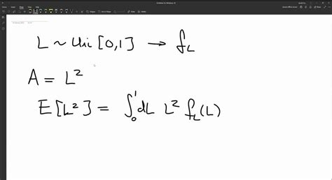 solved a random point is chosen inside the unit square let the random