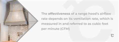 Discover What How To Figure Out How Much Cfms You Need For Your Range Hood