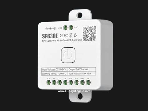 Sp630e 5ch Pwm Spi All In One Bluetooth Led Controller