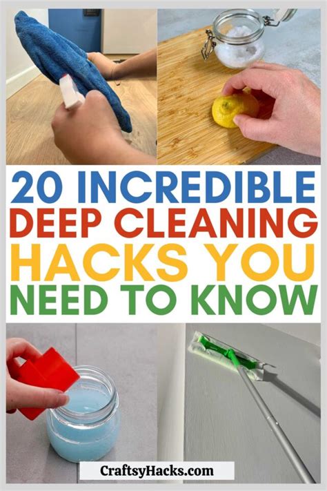 21 Deep Cleaning Hacks Every Mom Needs Craftsy Hacks