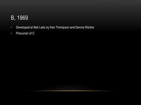 Ppt Evolution Of Programming Languages Plankalkül To Modern Day Powerpoint Presentation Id