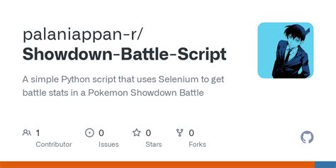 Github Palaniappan Rshowdown Battle Script A Simple Python Script That Uses Selenium To Get