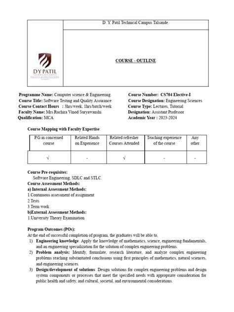 Stqa Co 23 24 Pdf Engineering Software Testing