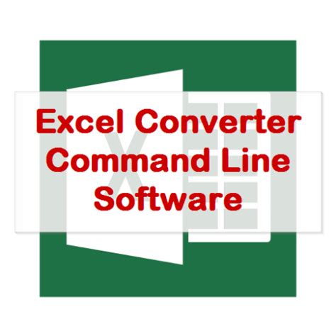 Excel Converter Command Line Converts Between All Types Of Spreadsheets