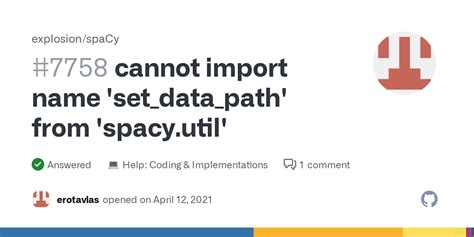 cannot import name set data path from spacy util · explosion spacy