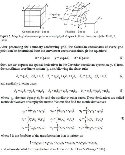 Transformation Between Curvilinear And Cartesian Coordinates Civil Engineering X