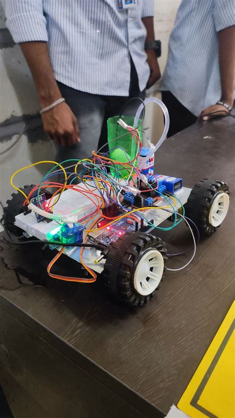 Automatic Fire Fighting Robot With Uno Prajwal Jadhav Posted On The