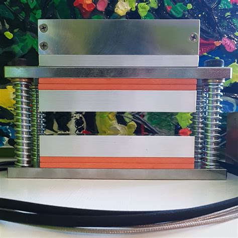 4x7 Caged Spring Setup With Gold Greyfox Heated Platen Facebook