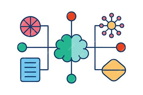 Premium Vector Neural Networks Ai Amp Machine Learning Diagrams