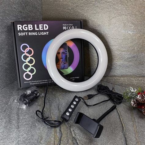 Светодиодная Кольцевая лампа Soft Ring Light MJ 20 RGB – фото, отзывы ...
