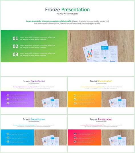 목차 Ppt 템플릿 And Ppt 초록 템플릿 Poipl