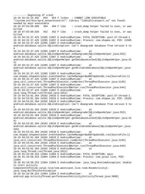Standby Android Log 2024 1020 060251 Pdf Computer Architecture System Software