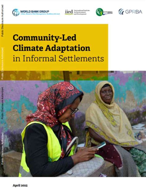 Community Led Climate Adaptation In Informal Settlements Preventionweb